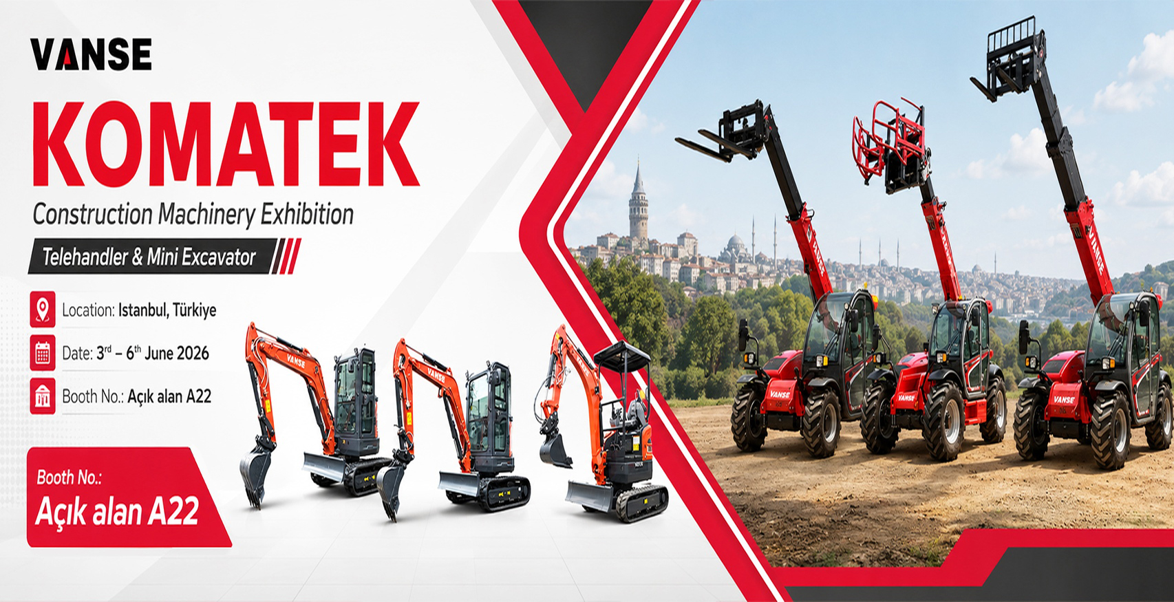 Only One Week Left Until KOMATEK 2026 | VANSE Welcomes You to Visit Our ...